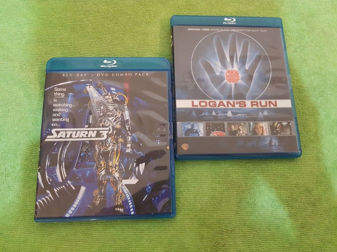 Farrah Fawcett 1970s Cult Sci-Fi Saturn 3 And Logan's Run Original USA ...