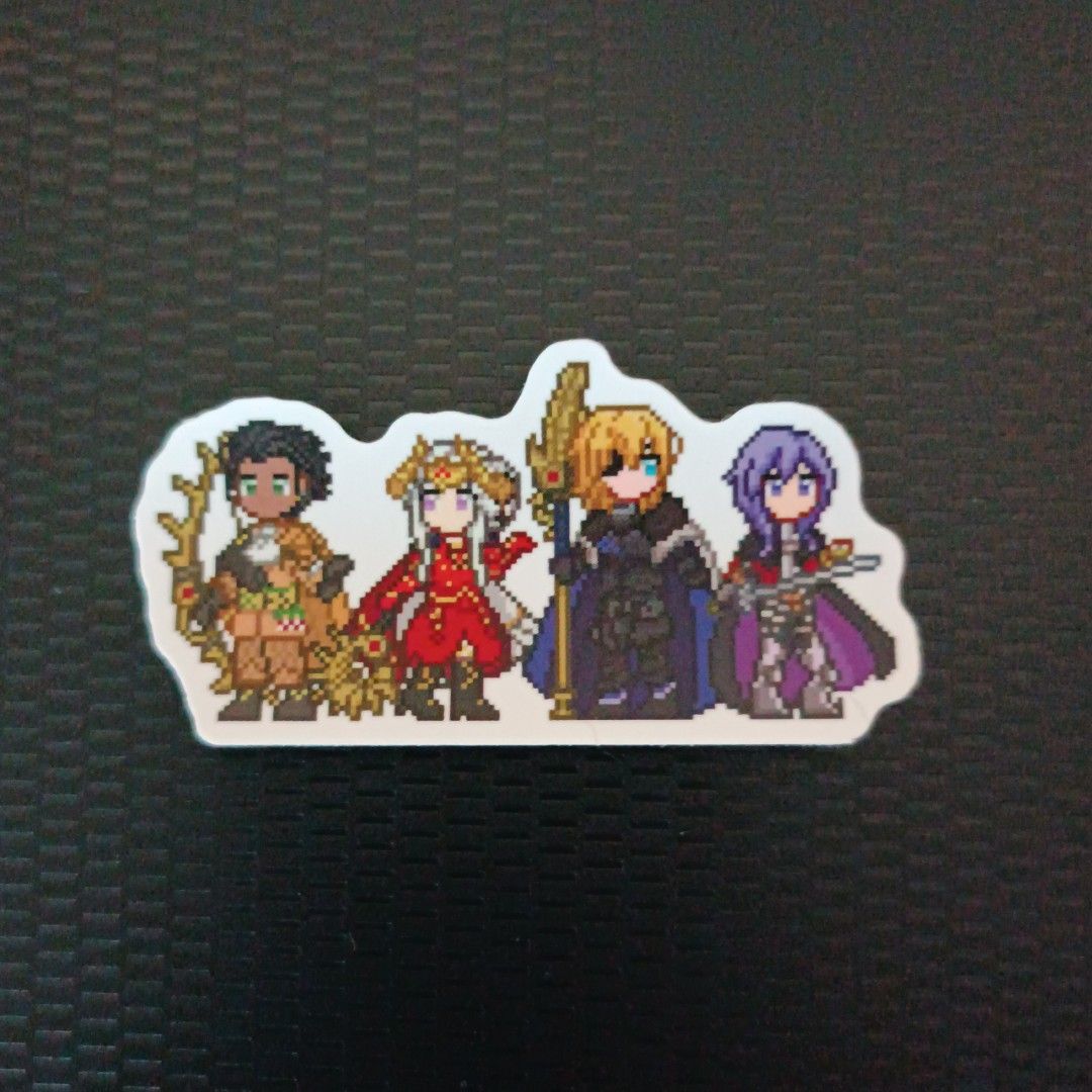 Fire Emblem Three Houses Byleth Claude Edelgard Dimitri Yuri fan made ...