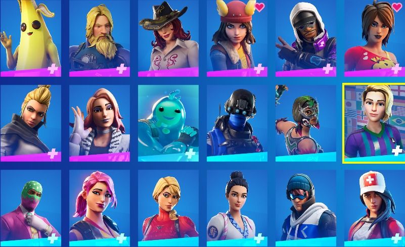 Fortnite Acc For Sale , Video Gaming, Video Games, Others on Carousell