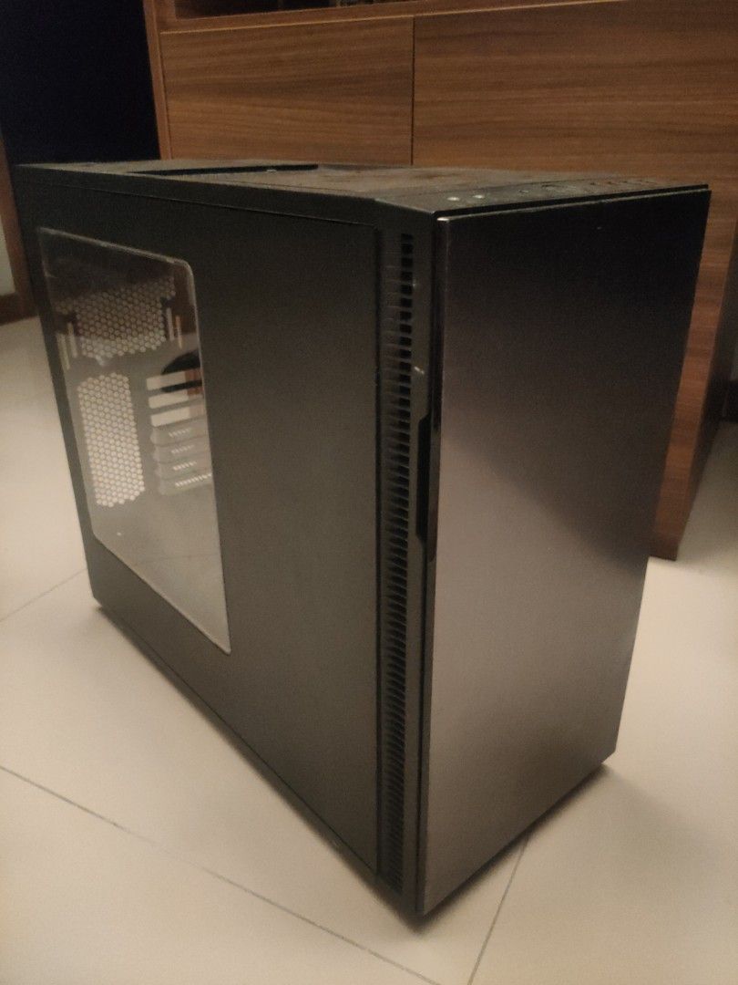 Fractal Design Define R5 Window Gaming Desktop PC Casing with Seasonic ...