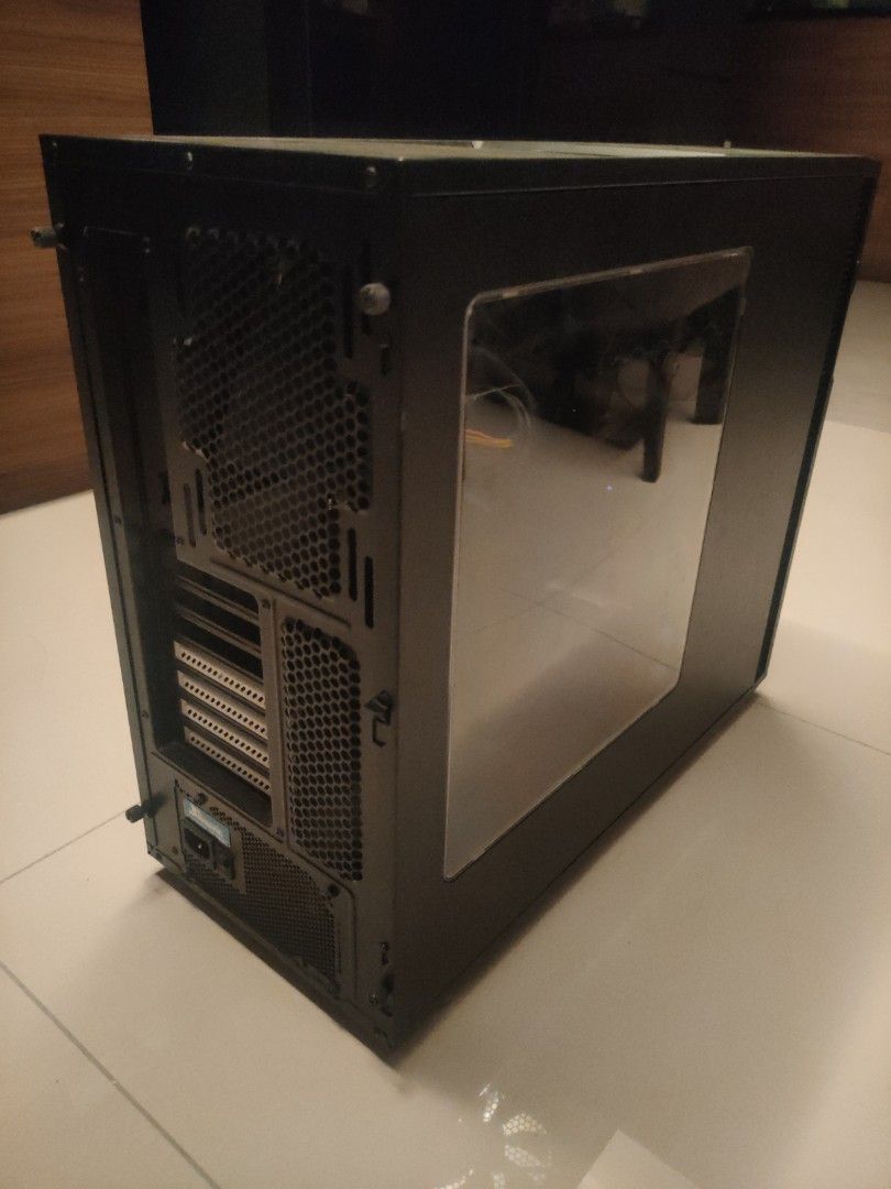 Fractal Design Define R5 Window Gaming Desktop PC Casing with Seasonic ...