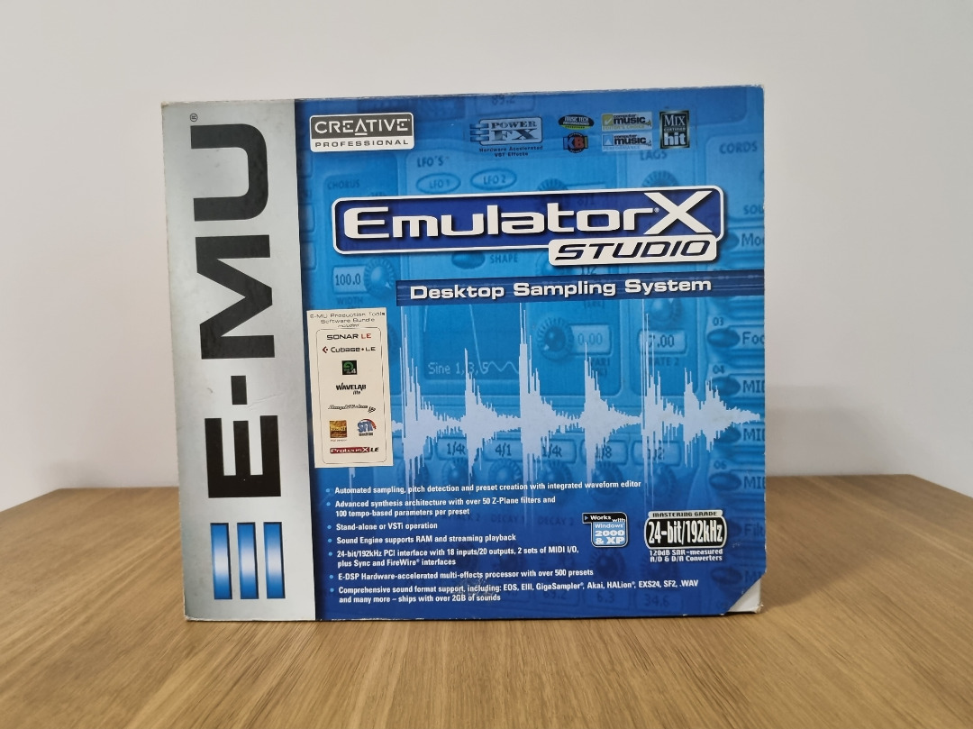 [FREE] Creative E-MU (Emulator-X Desktop Sampling System), Hobbies ...