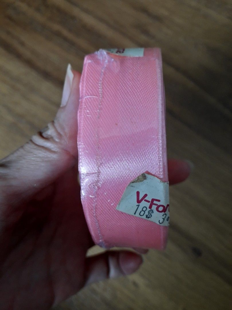 FREE! PINK RIBBONS, Hobbies & Toys, Stationery & Craft, Craft Supplies ...