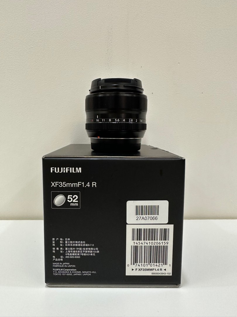 Fujifilm Fujinon xf 35mm F1.4 R, Photography, Lens & Kits on Carousell