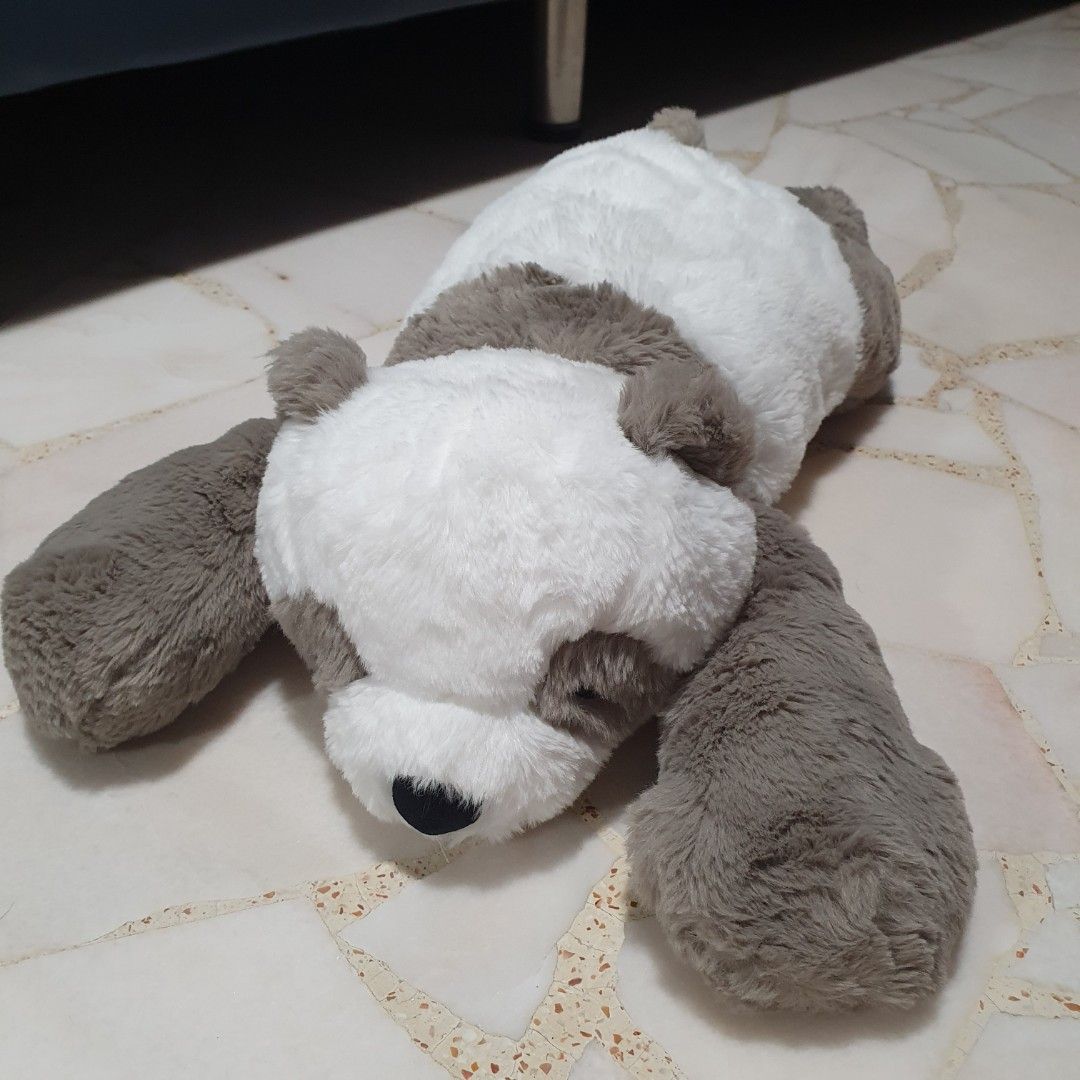 Funclaw White Panda White Dog Puppy Stuffed Soft Toy Plushie Plushy ...