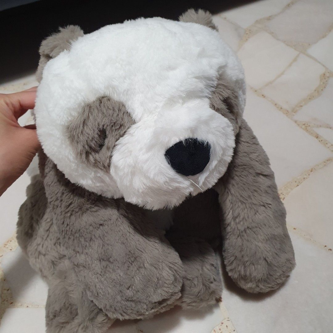 Funclaw White Panda White Dog Puppy Stuffed Soft Toy Plushie Plushy ...