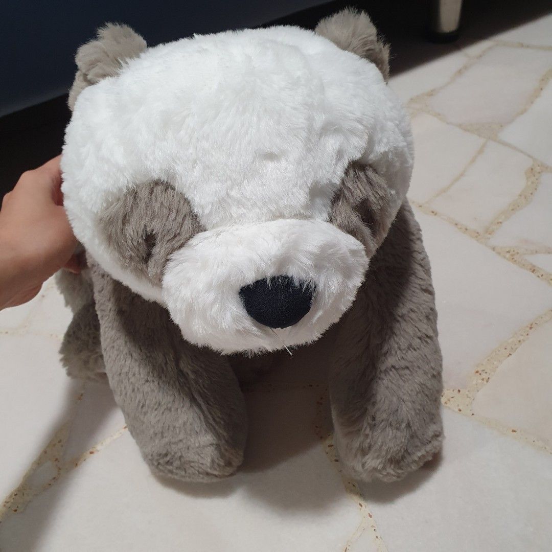 Funclaw White Panda White Dog Puppy Stuffed Soft Toy Plushie Plushy ...