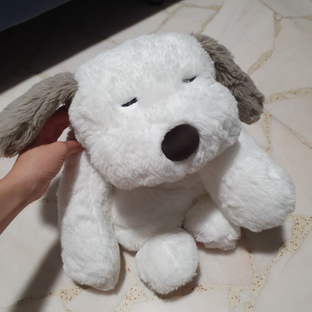 Funclaw White Panda White Dog Puppy Stuffed Soft Toy Plushie Plushy ...