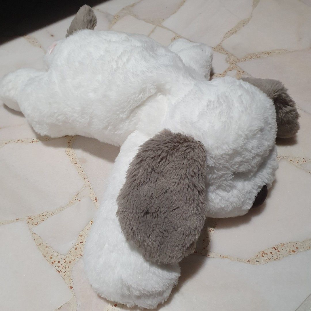 Funclaw White Panda White Dog Puppy Stuffed Soft Toy Plushie Plushy ...