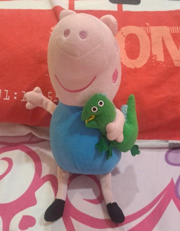 george from peppa pig plushie, Hobbies & Toys, Toys & Games on Carousell
