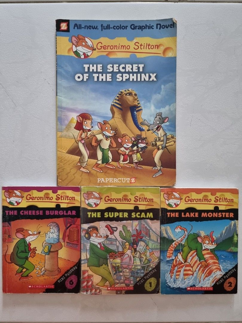 Geronimo Stilton Books, Hobbies & Toys, Books & Magazines, Children's ...