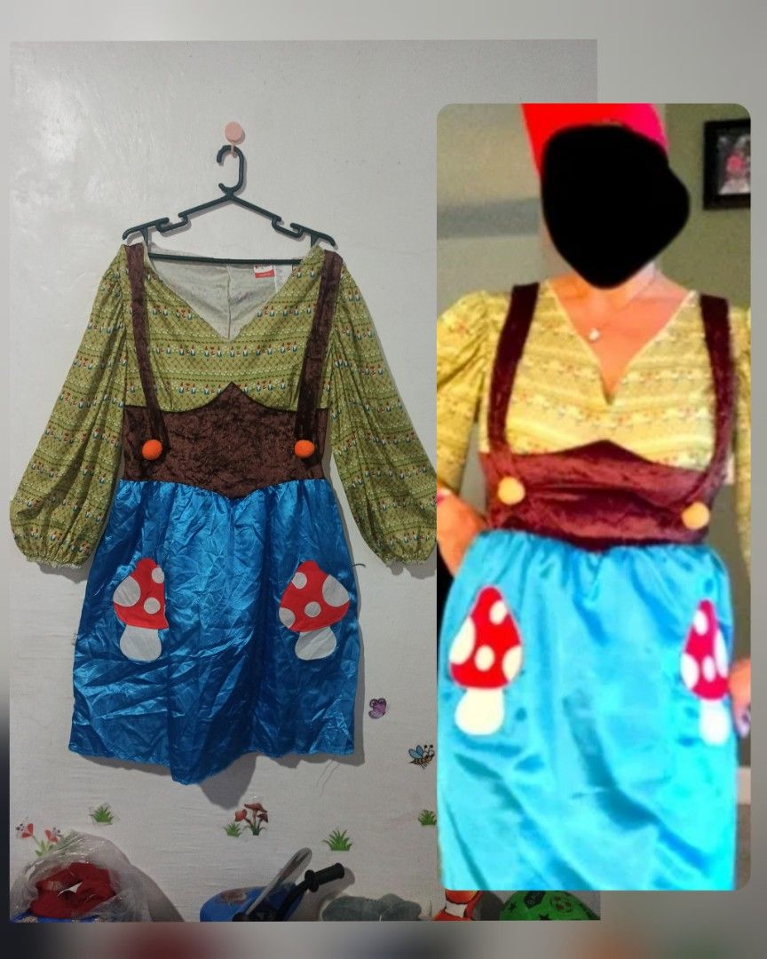 Gnome Costume (Mario's Movie), Babies & Kids, Babies & Kids Fashion on ...