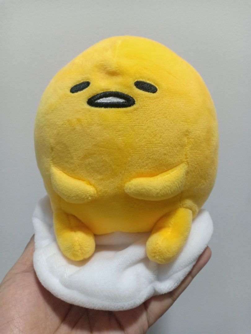 Gudetama - plush, Hobbies & Toys, Toys & Games on Carousell