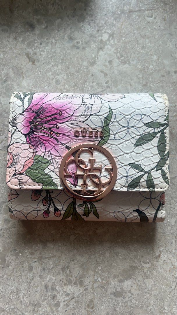 Guess Flora Wallet, Women's Fashion, Bags & Wallets, Wallets & Card ...