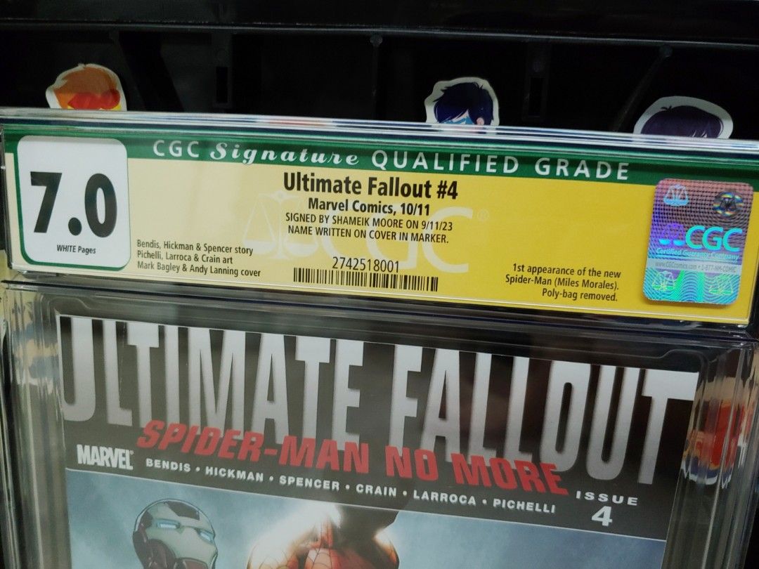 Hailee Steinfeld & Shameik Moore Signed Edge of Spider-Verse #2 ...