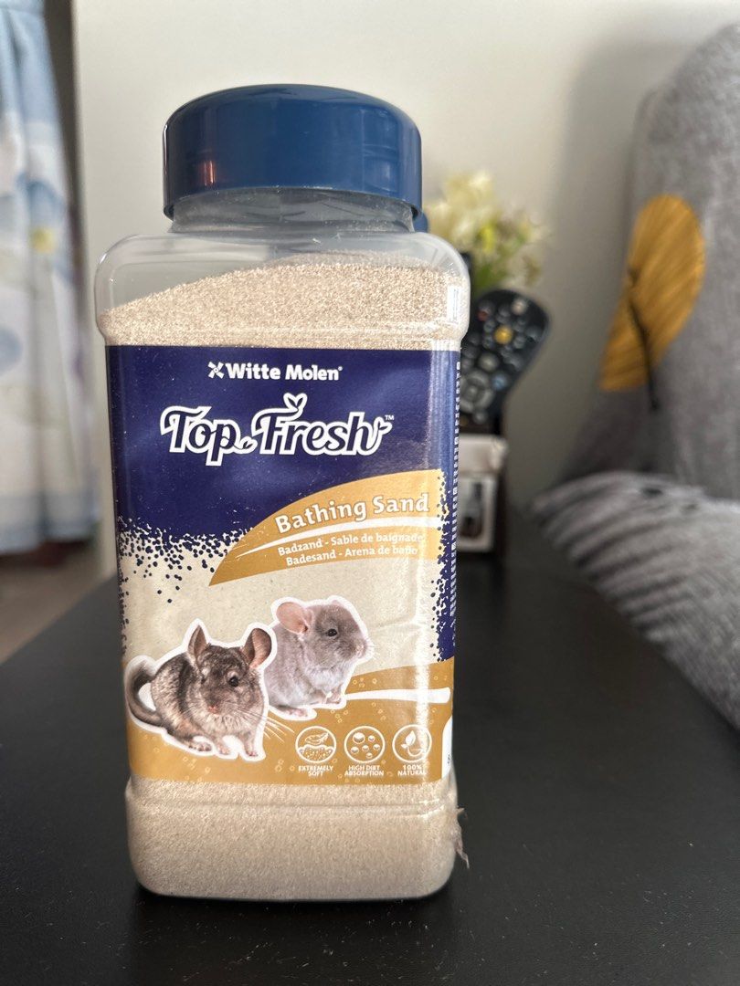 Hamster bath sand, Pet Supplies, Health & Grooming on Carousell