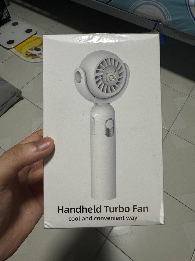 Handheld Turbo Fan, Furniture & Home Living, Lighting & Fans, Fans on ...