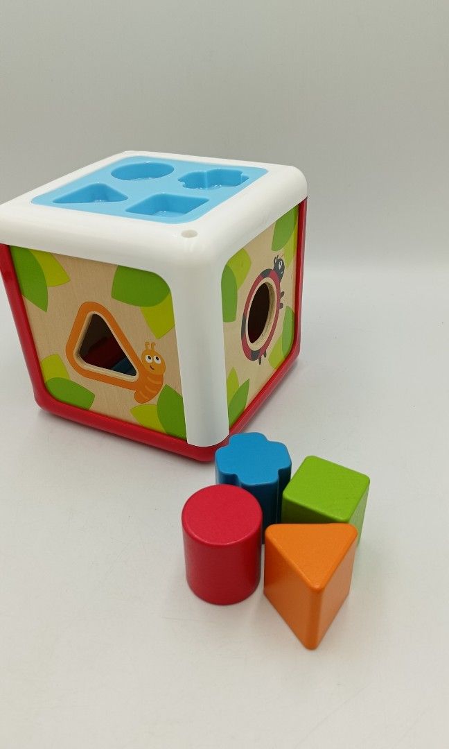 Hape Shape Sorting Box (B10), Hobbies & Toys, Toys & Games on Carousell