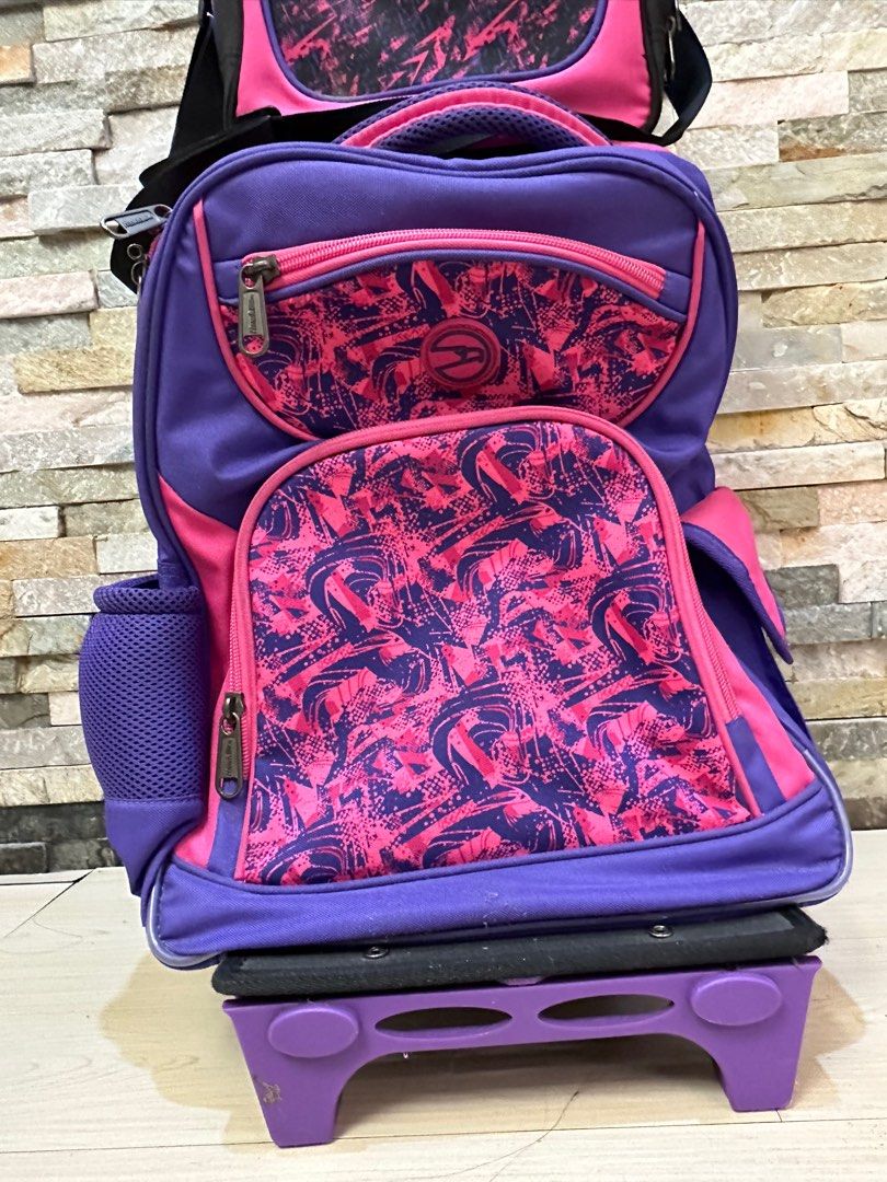 Hawk trolley with detachable backpack and lunch box, Babies & Kids ...