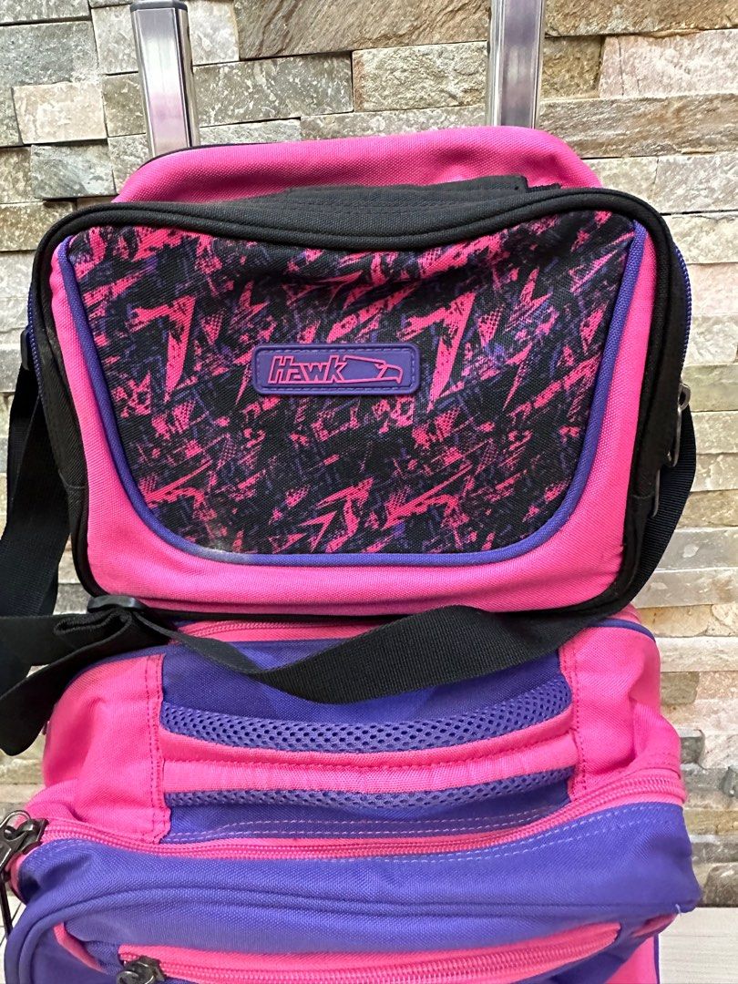 Hawk trolley with detachable backpack and lunch box, Babies & Kids ...