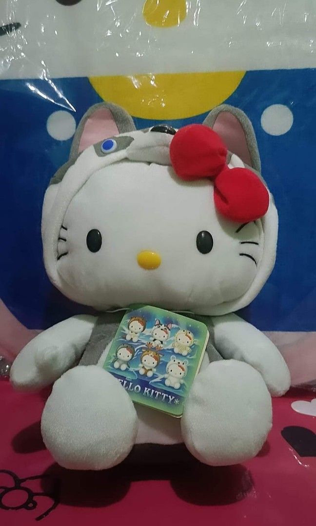 Hello Kitty Fox Plush, Hobbies & Toys, Toys & Games on Carousell
