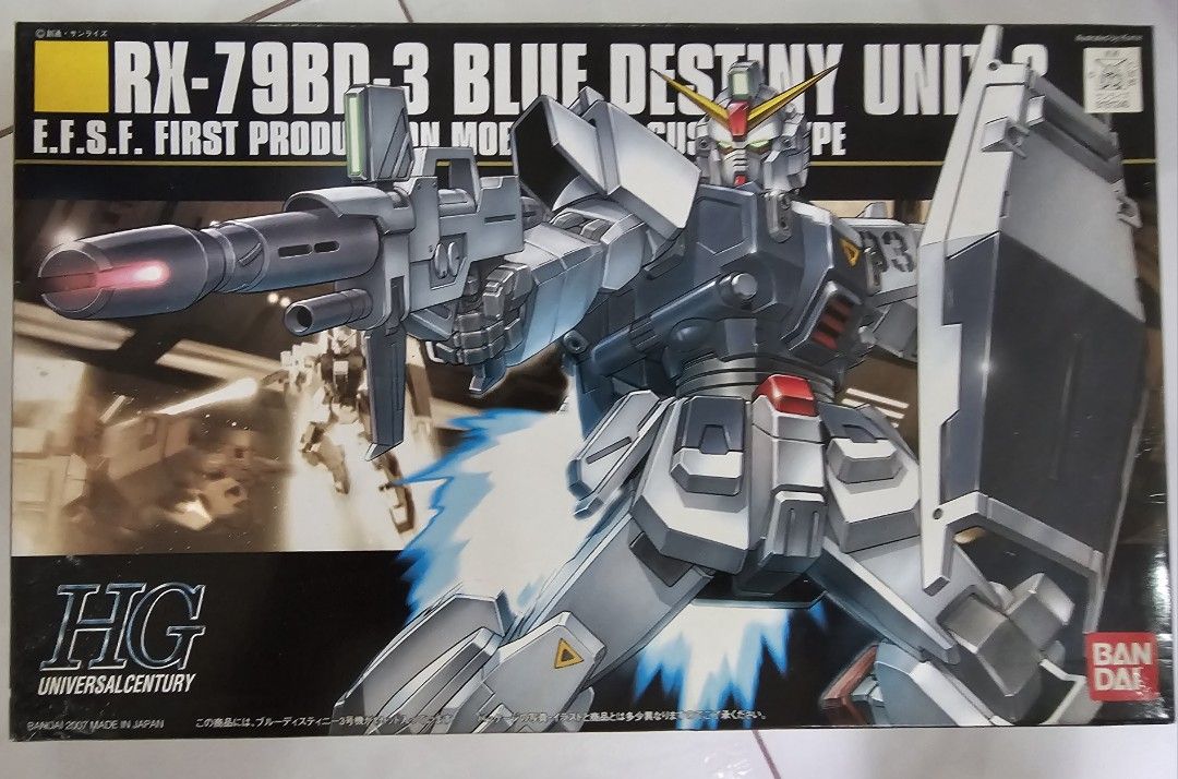 HG 1/144 Blue Destiny Unit 2, Hobbies & Toys, Toys & Games on Carousell