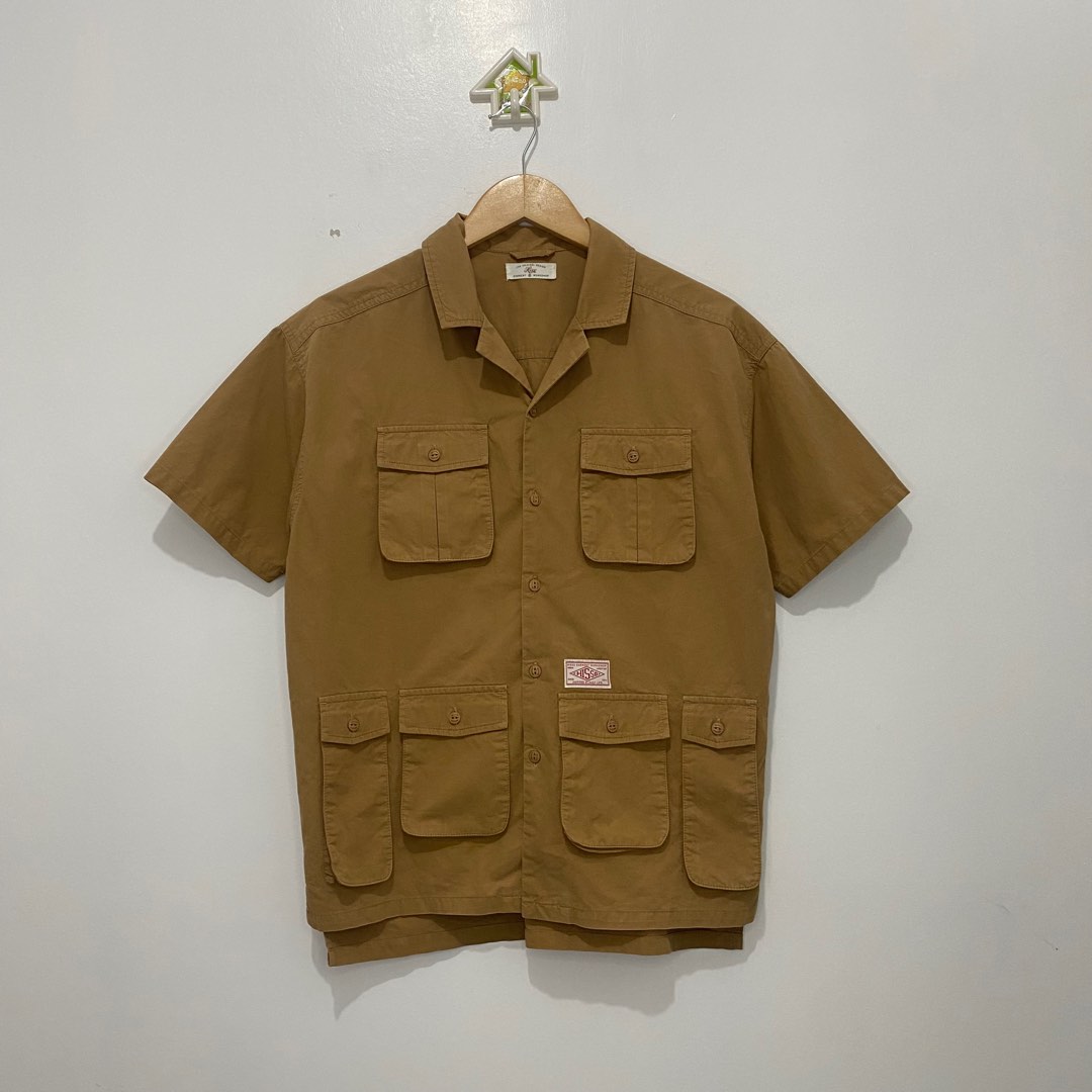 Hisso Multi Pocket Polo, Men's Fashion, Tops & Sets, Tshirts & Polo ...