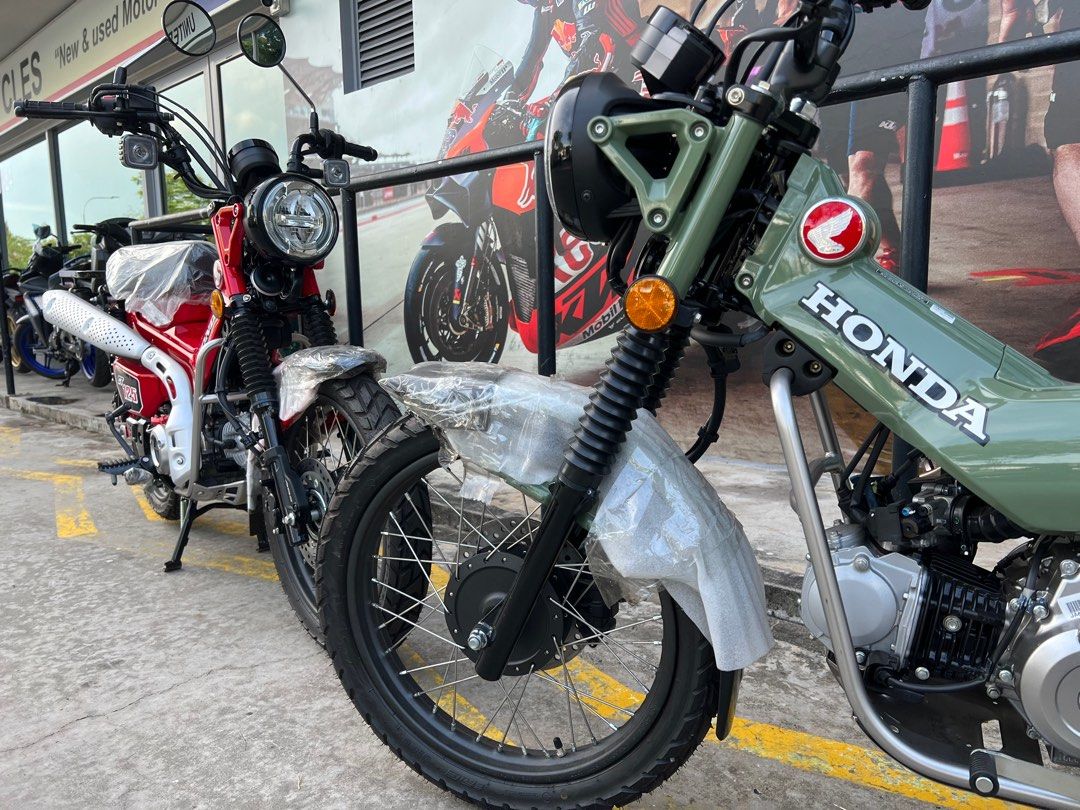 Honda CT125 (NEW), Motorcycles, Motorcycles for Sale, Class 2B on Carousell