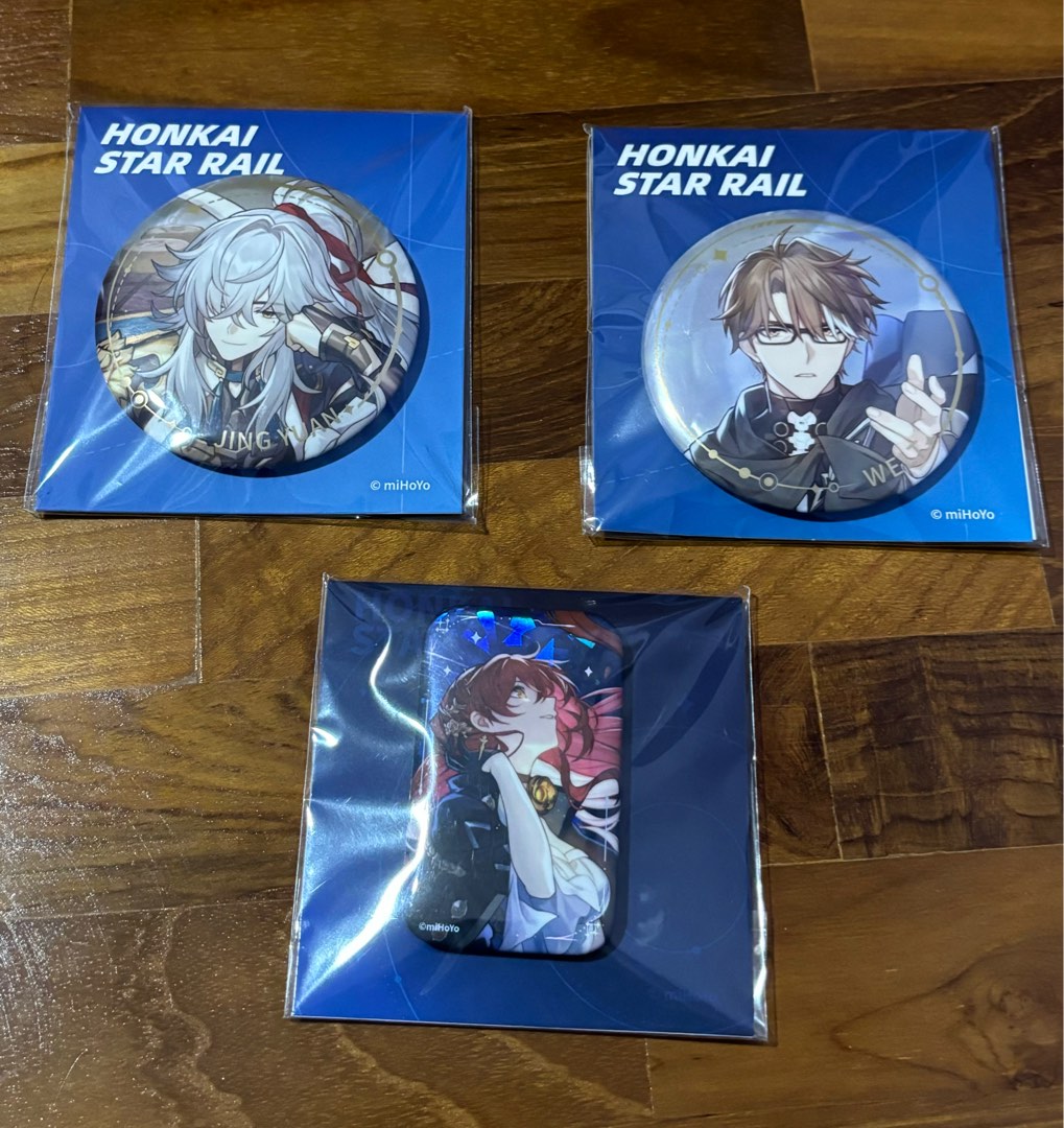 Honkai Star Rail HSR Official Badges, Hobbies & Toys, Memorabilia ...