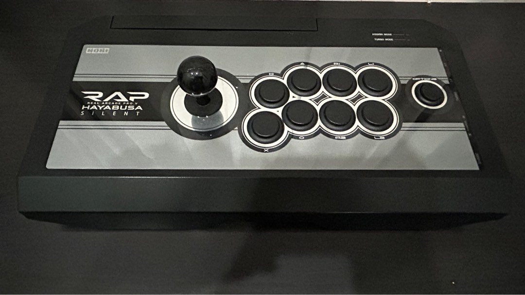Hori RAP Hayabusa Silent Fight Stick, Video Gaming, Gaming Accessories ...