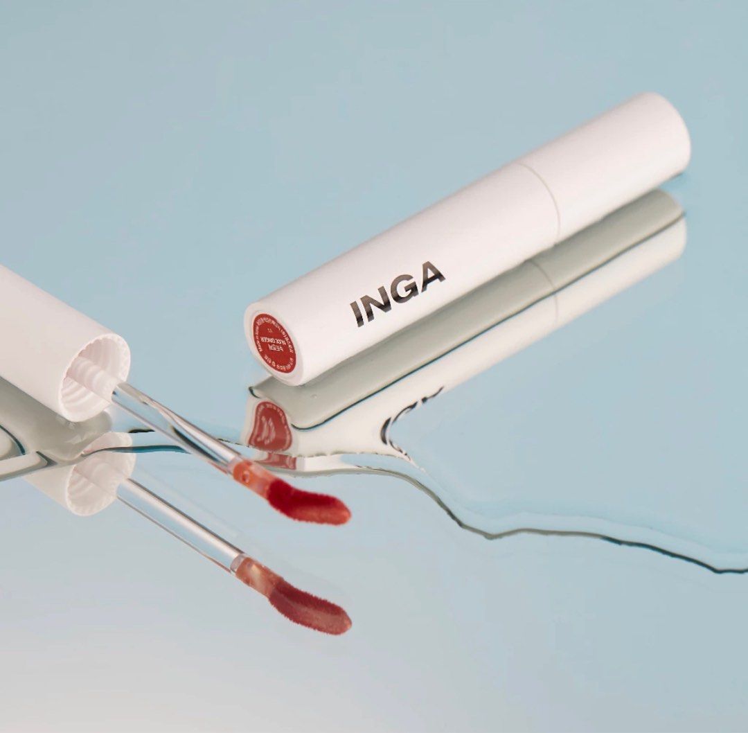 Inga Water Glow Lip Tint (# Bare Peach), Beauty & Personal Care, Face ...