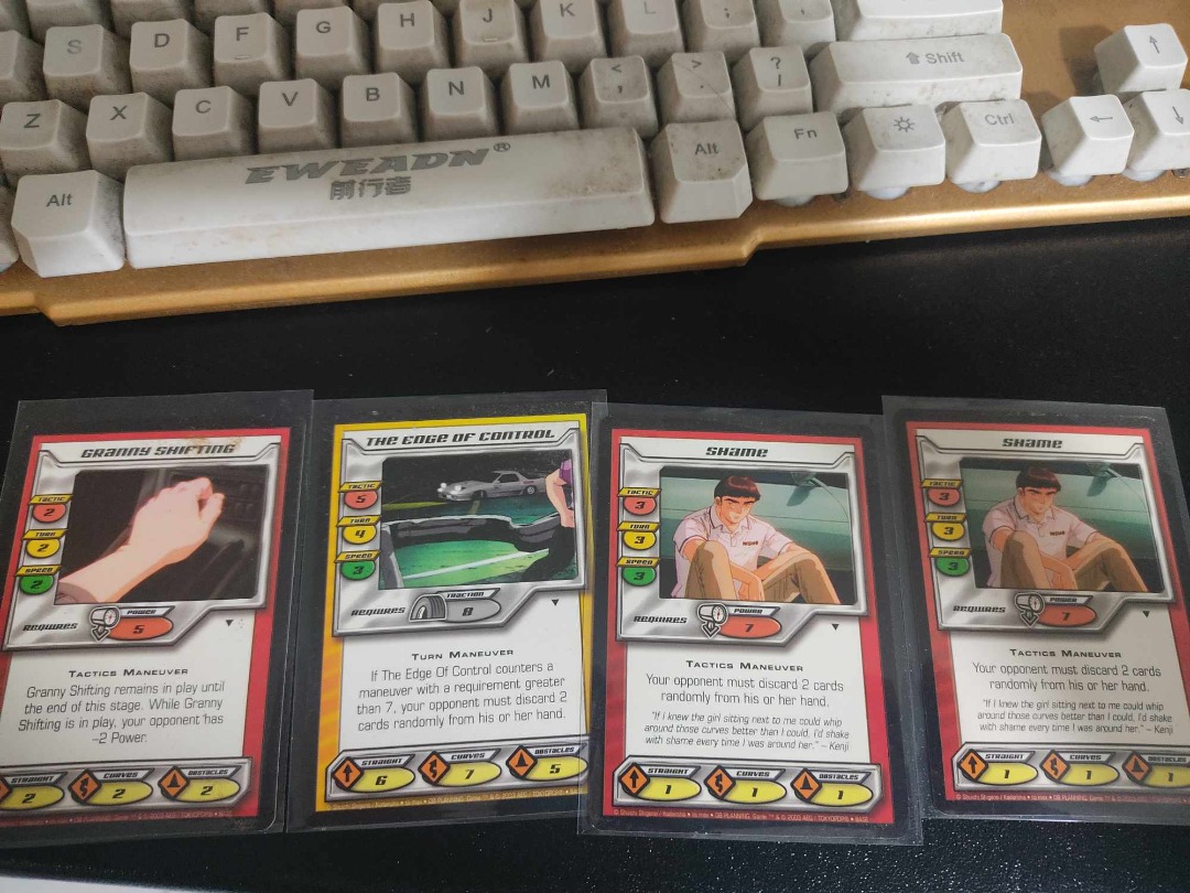 Initial D Trading Card Lot - Rare Collectibles from the World of ...