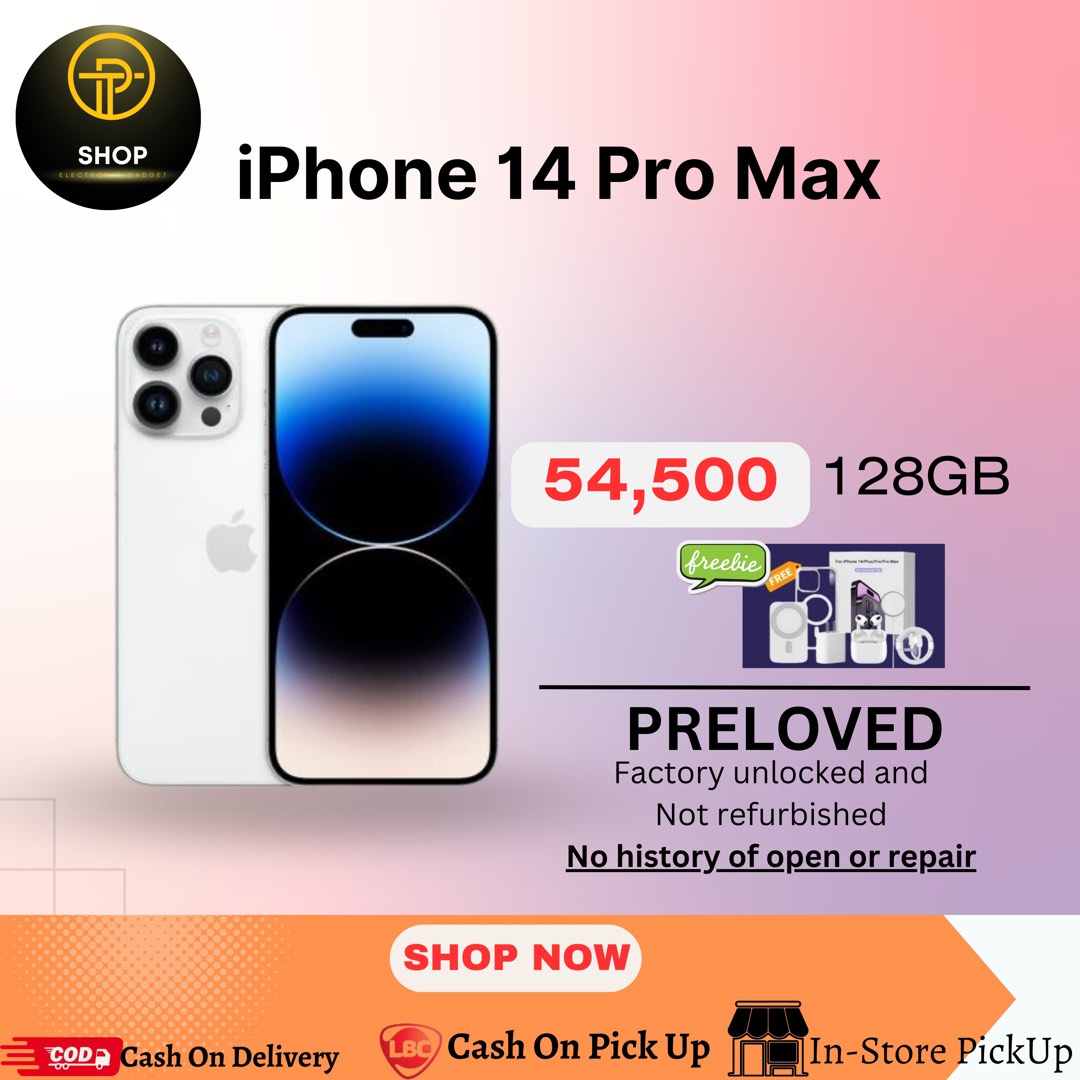 iPhone 14 promax 128gb factory unlocked, Mobile Phones & Gadgets ...
