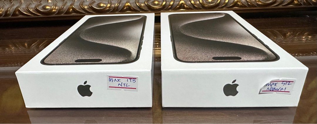 iPhone 15 Pro Max Natural Titanium 512GB, Mobile Phones & Gadgets ...