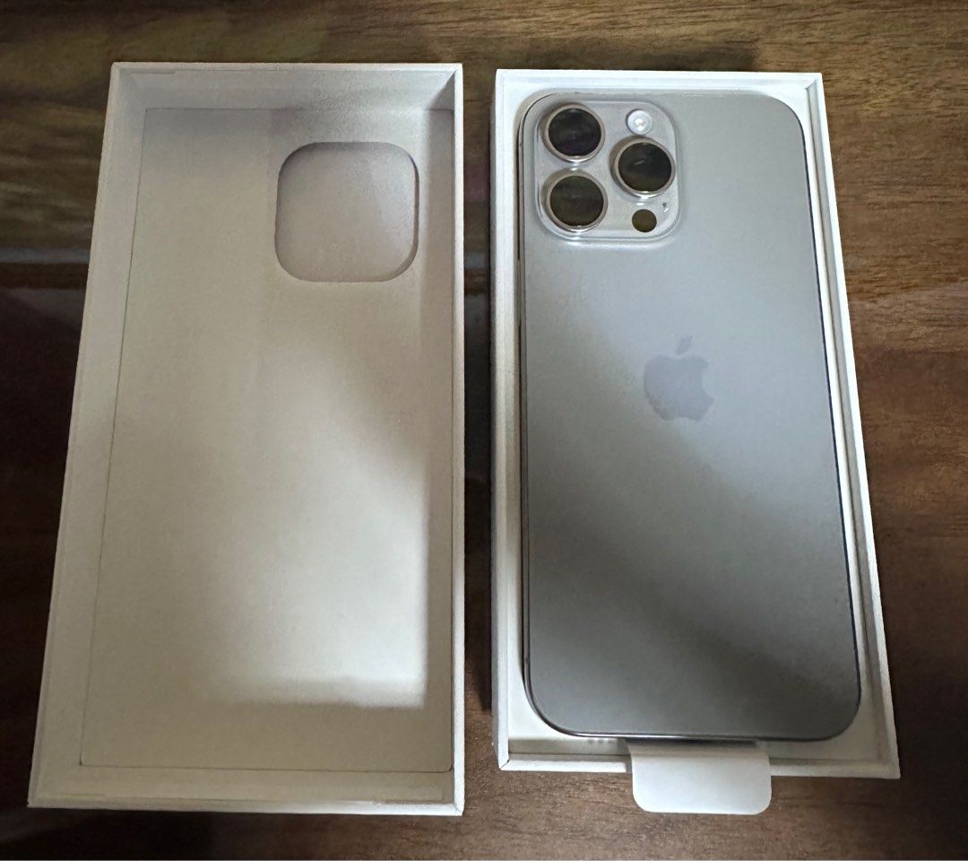iPhone 15 Pro Max Natural Titanium 512GB, Mobile Phones & Gadgets ...