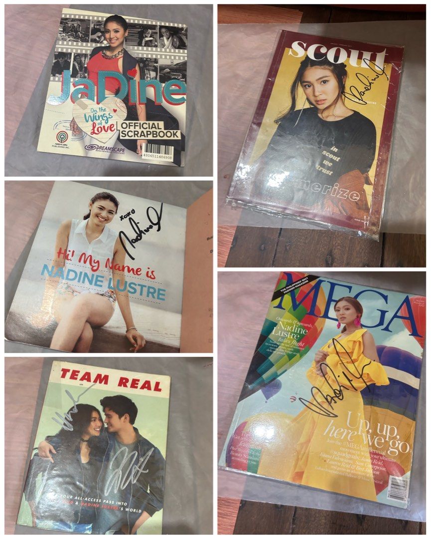 James Reid and Nadine Lustre albums and magazines, Hobbies & Toys ...