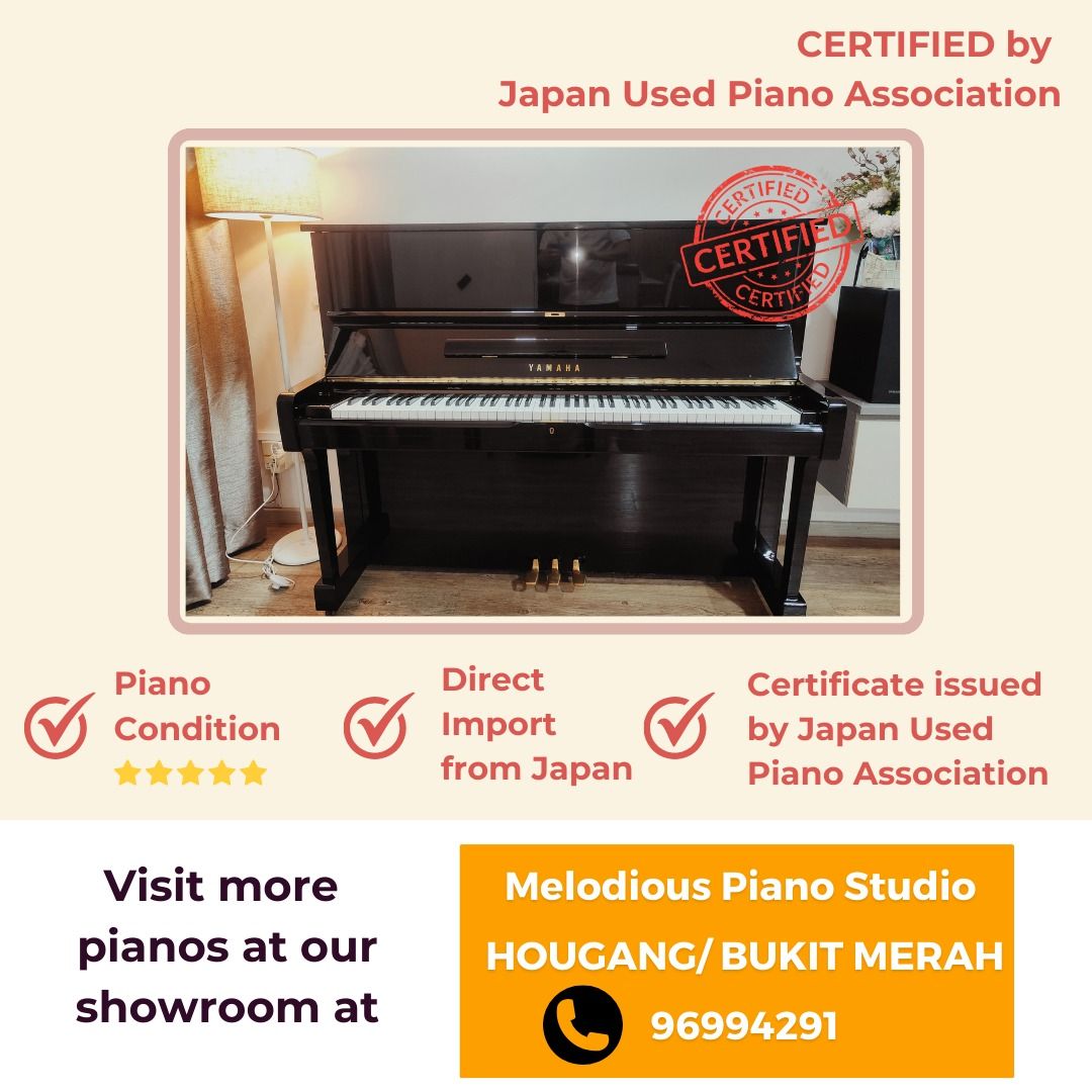 Japan made Yamaha U3 Upright Piano (Direct Import and Certified in ...