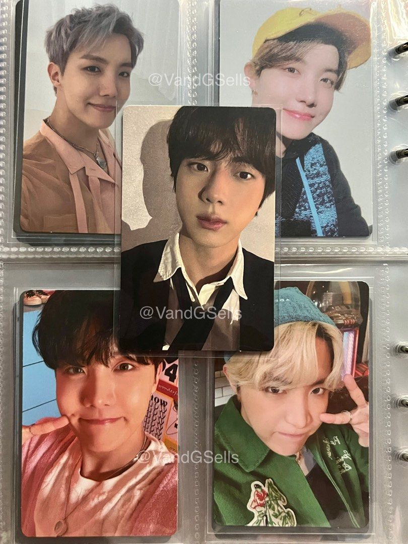 Jin and Jhope Photocards, Hobbies & Toys, Memorabilia & Collectibles, K ...