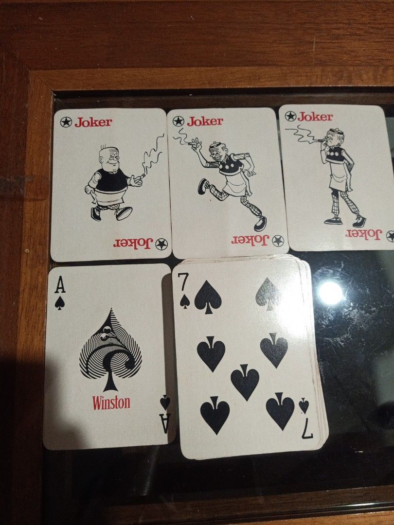 kad terup lama - winston vintage playing cards, Hobbies & Toys ...