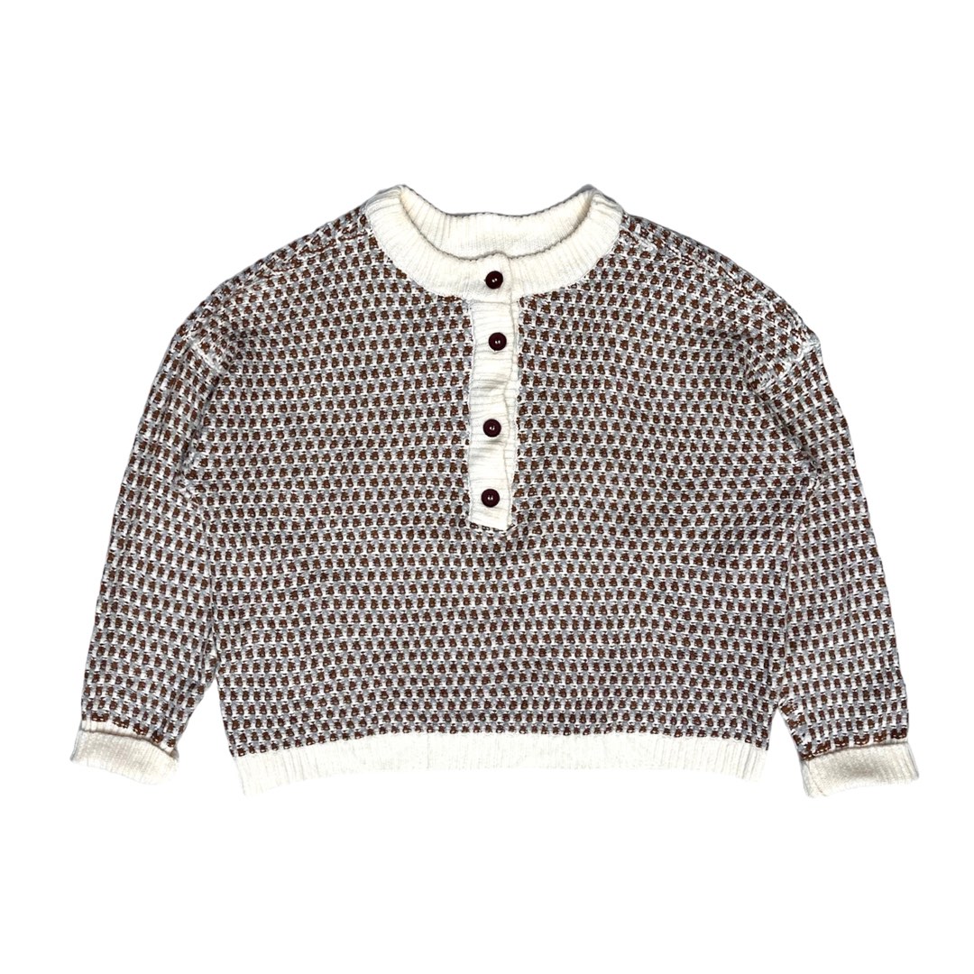 Knitted Half-Button Cardigan Sweater (Tyler the Creator-esque), Men's ...