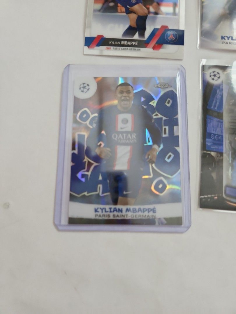 Kylian Mbappe Genuine Soccer Cards Panini Topps, Hobbies & Toys, Toys ...