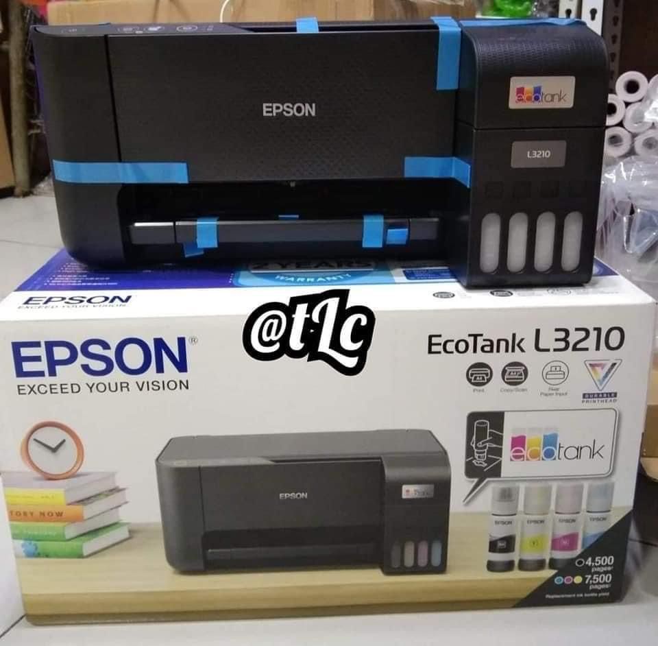 L3210 Epson 3 in 1 printer (free 1 rim bondpaper), Computers & Tech, Printers, Scanners ...