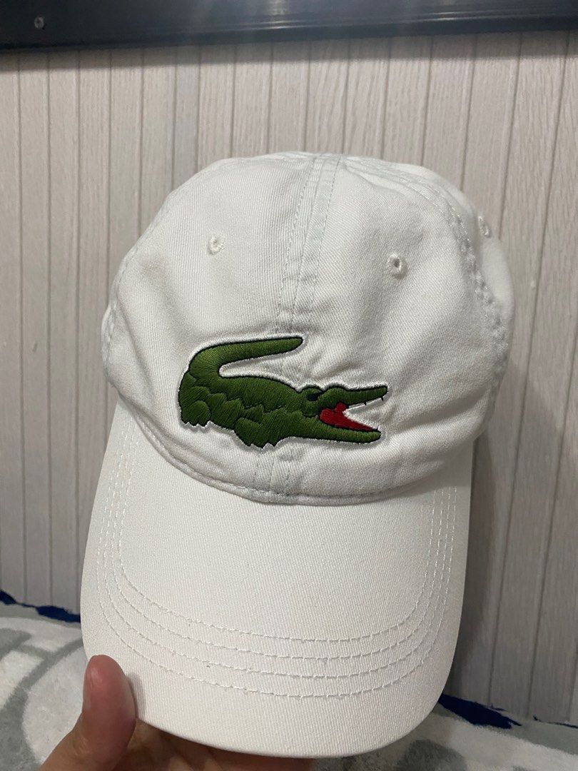 Lacoste big logo cap, Men's Fashion, Watches & Accessories, Caps & Hats ...