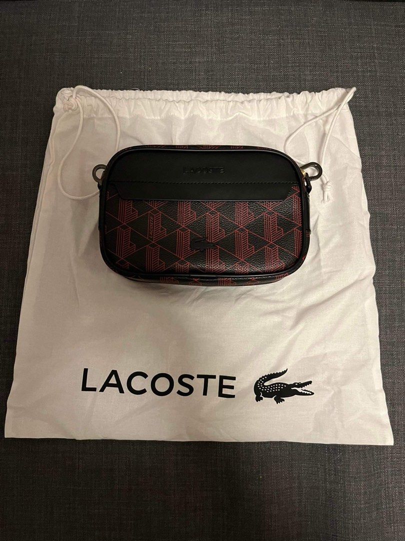 Lacoste the blend monogram small, Women's Fashion, Bags & Wallets ...