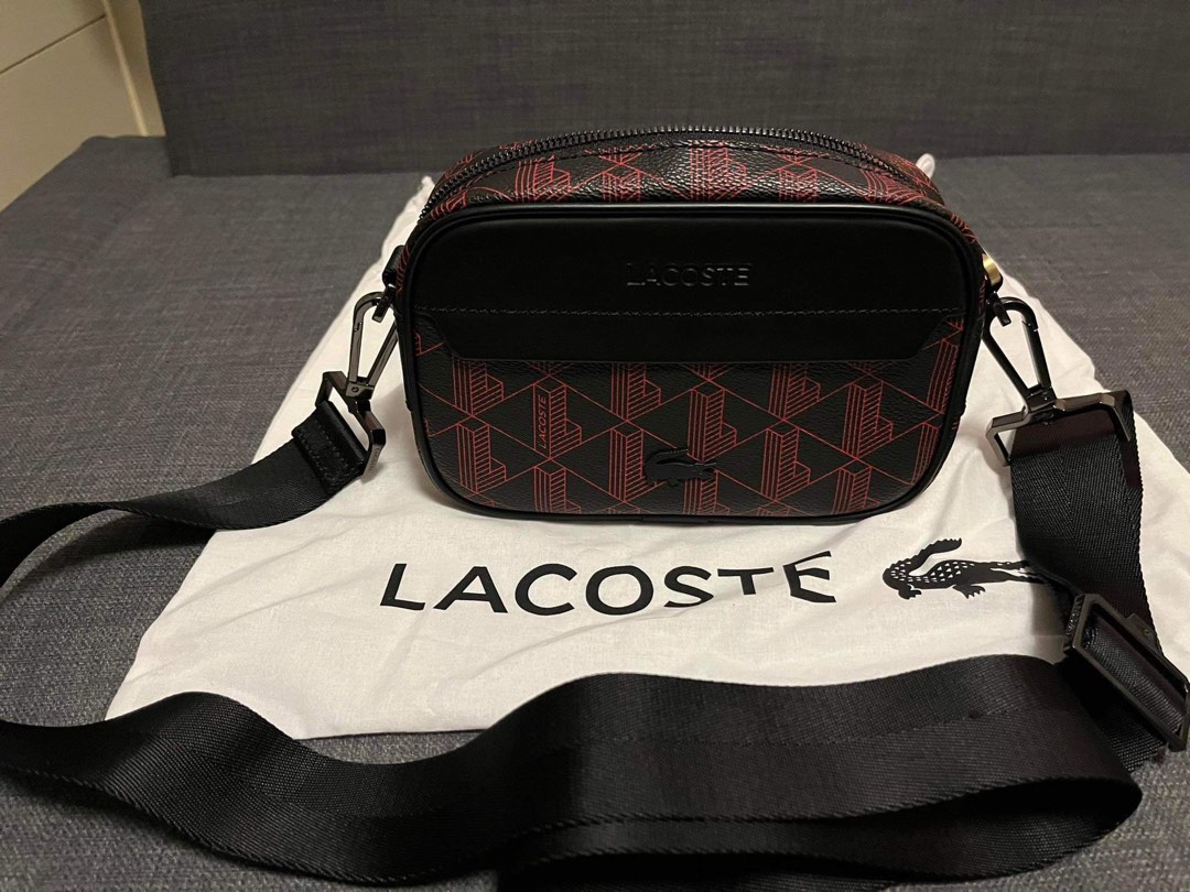 Lacoste the blend monogram small, Women's Fashion, Bags & Wallets ...