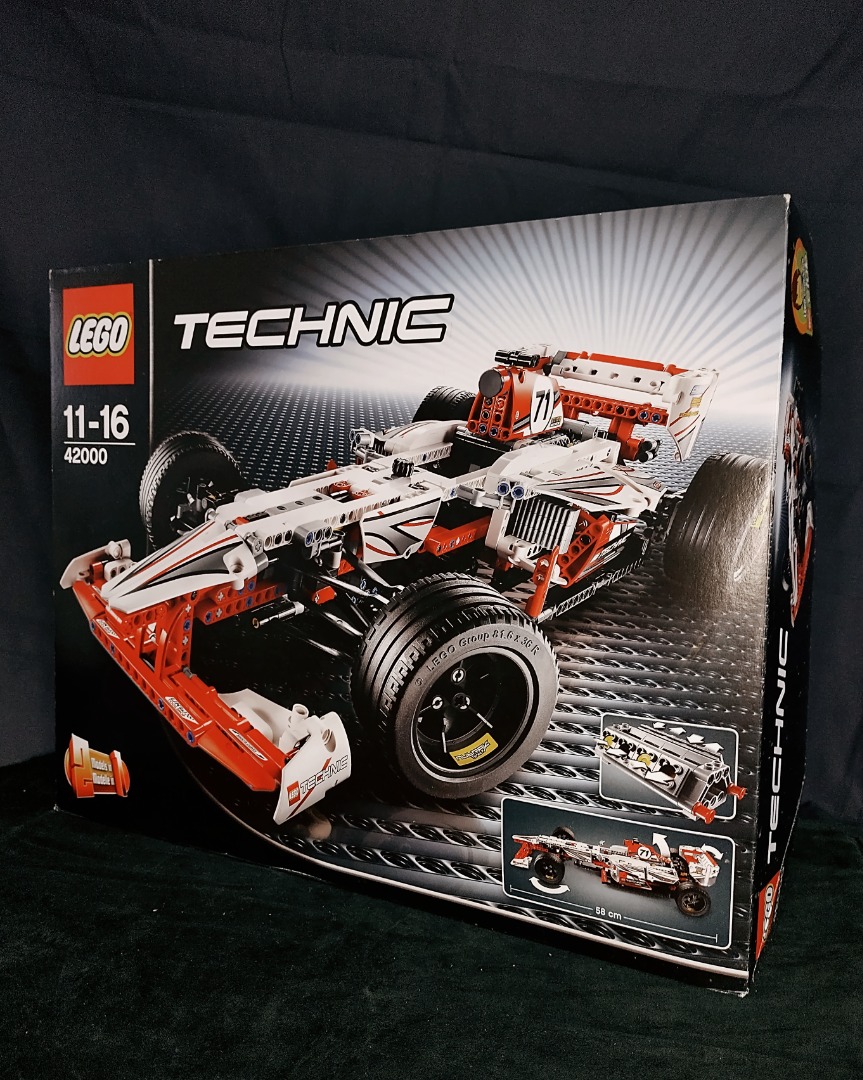 LEGO Technic 42000 Grand Prix Racer + LEGO 8293 Power Functions Motor ...