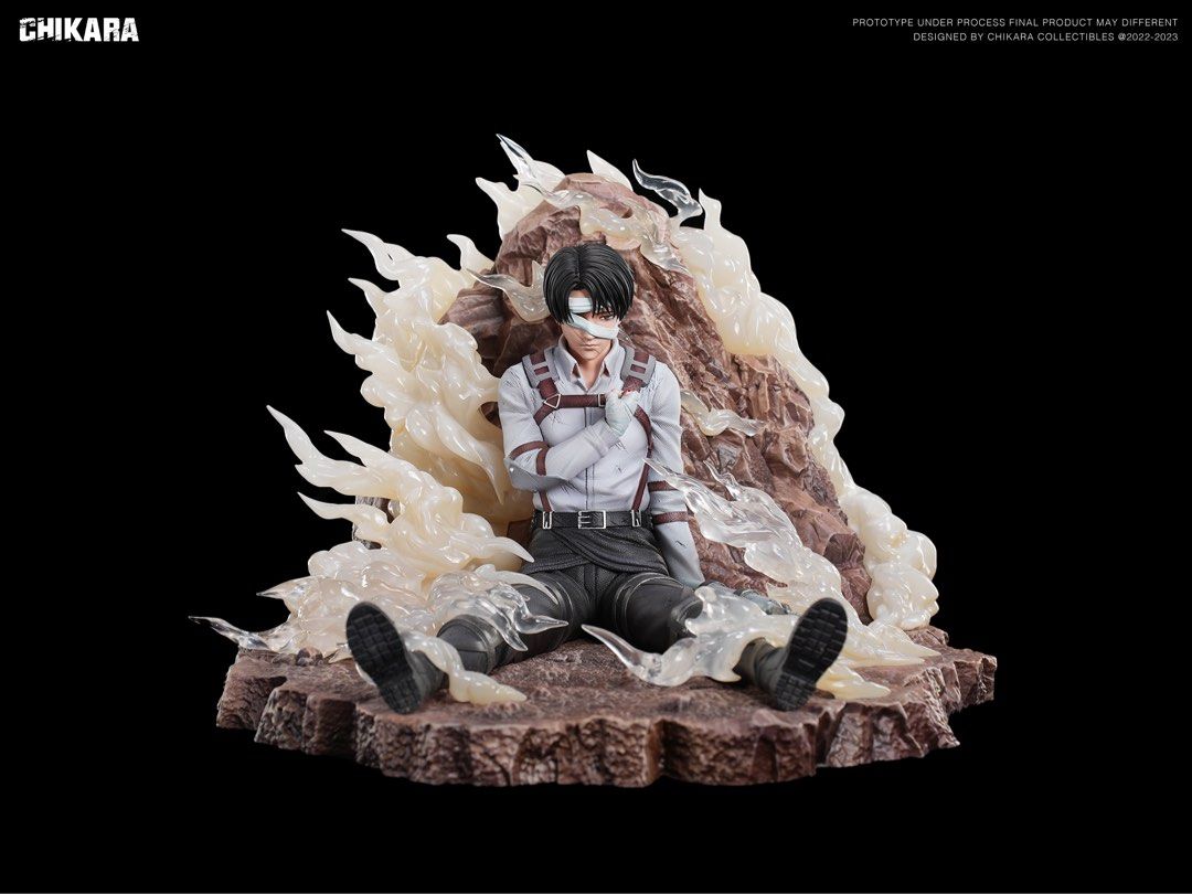Levi Ackermann GK Figure Chikara Studio Attack on Titanl, Hobbies ...