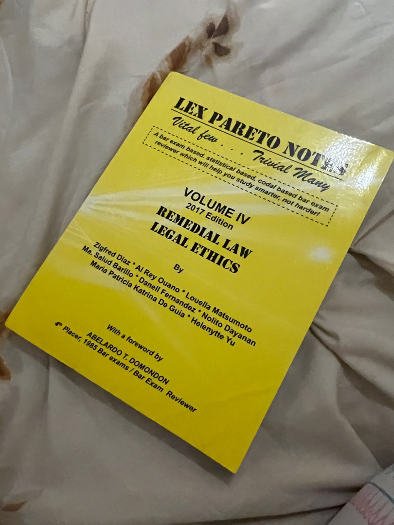 Lex Pareto Books, Hobbies & Toys, Books & Magazines, Textbooks on Carousell