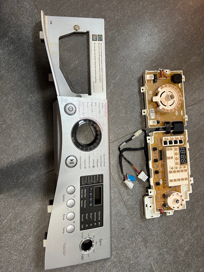 LG Washing machine Control Panel, TV & Home Appliances, Washing ...
