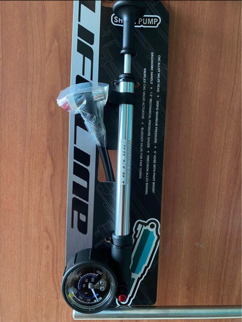 BNIP Lifeline Shock Pump MTB Bicycle mountain bike, Sports Equipment ...